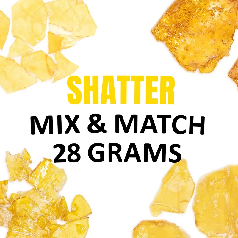 28 grams Shatter Mix & Match | Weed-Deals